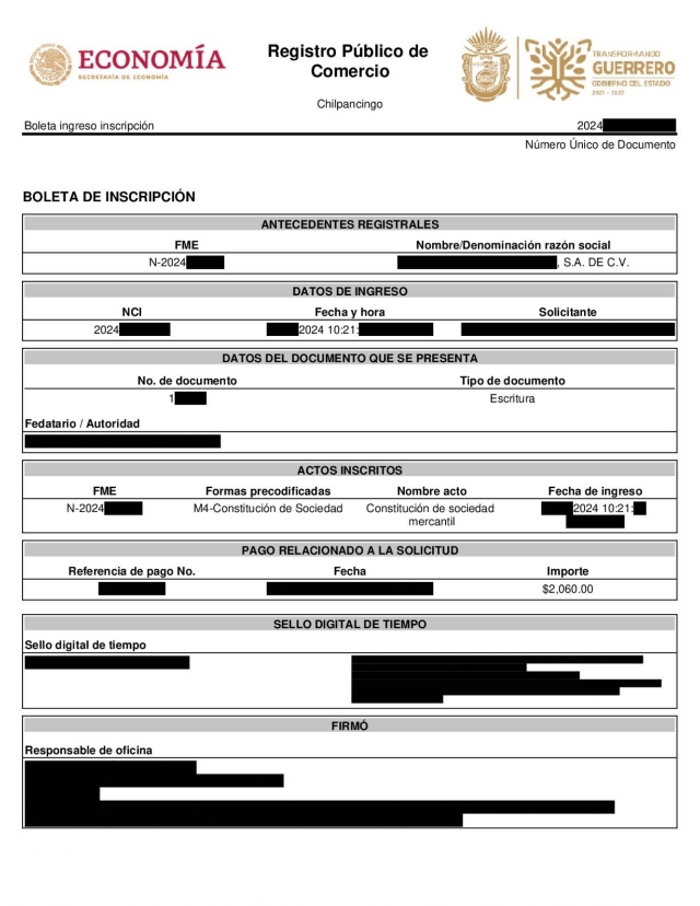 VENTANILLA ÚNICA PARA INVERSIONISTAS